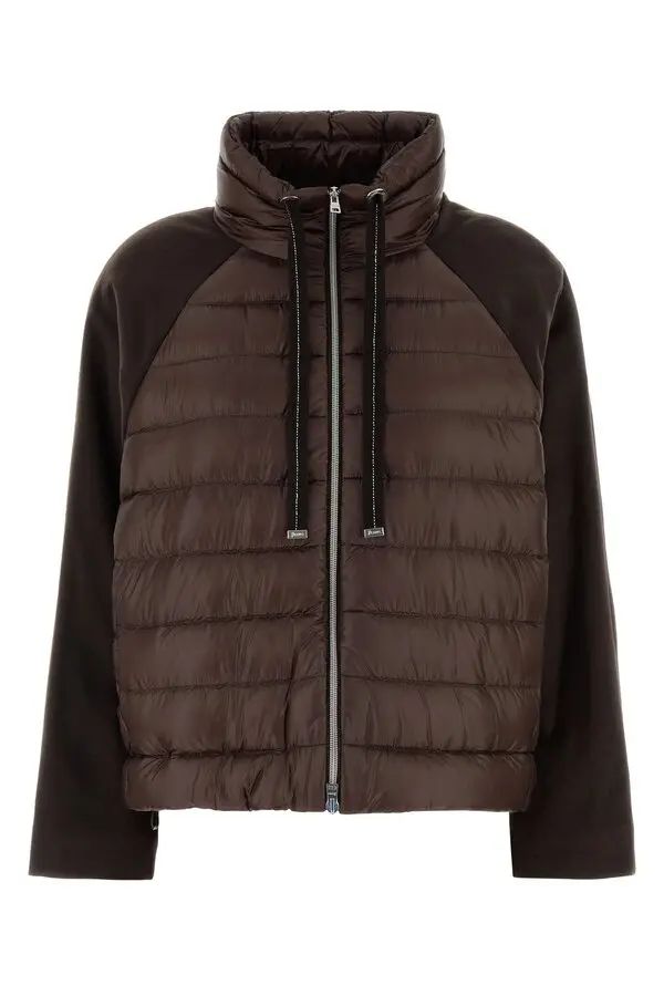 Herno Chocolate Nylon Down Jacket - Black