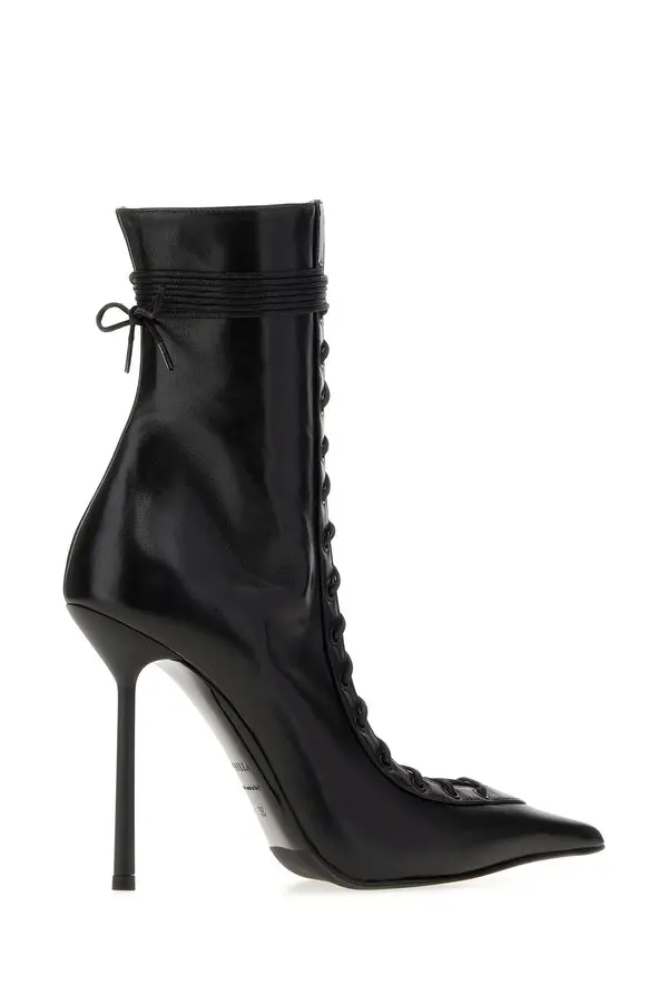 LE SILLA Leather Colette Ankle Boots