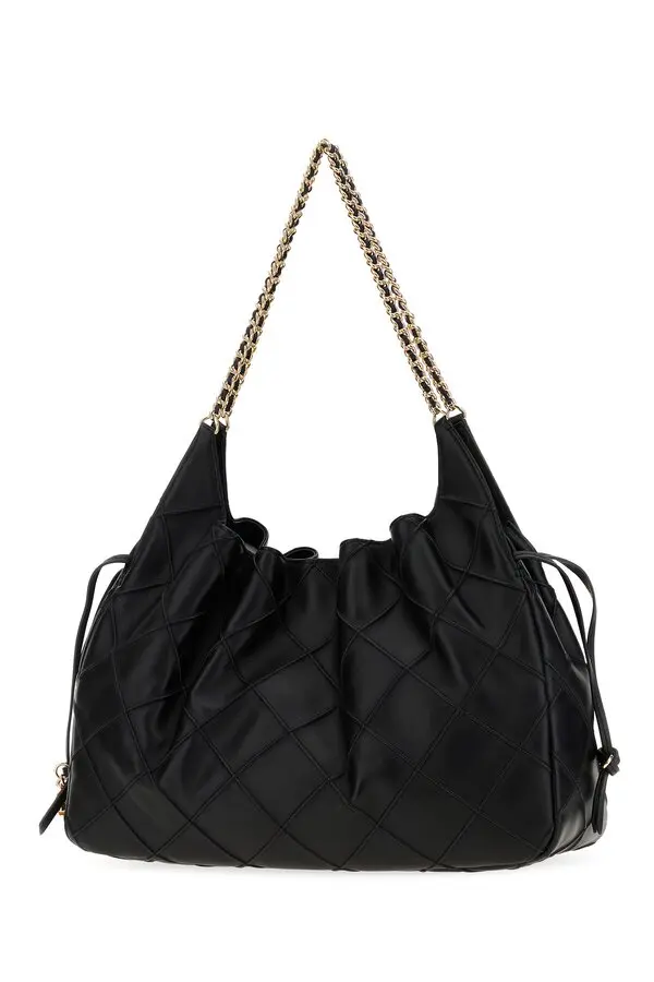 Tory Burch Nappa Leather Large Fleming Shopping Bag