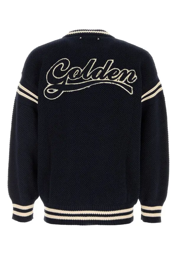 GOLDEN GOOSE Midnight Cotton Oversize Sweater