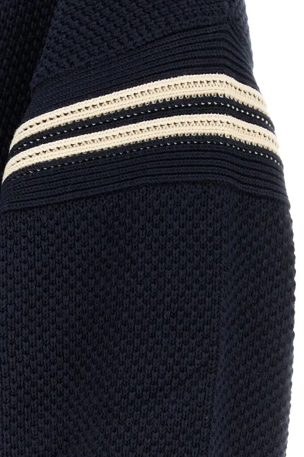 GOLDEN GOOSE Midnight Cotton Oversize Sweater