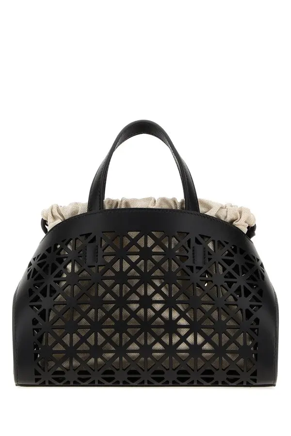 FERRAGAMO Leather Mini Hug Handbag
