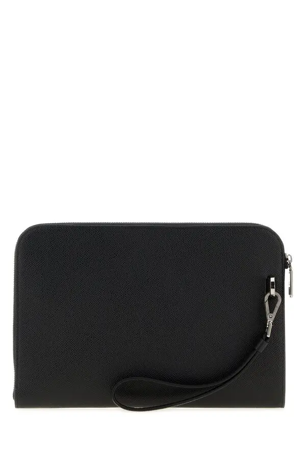 Dolce & Gabbana Leather Sicily Clutch