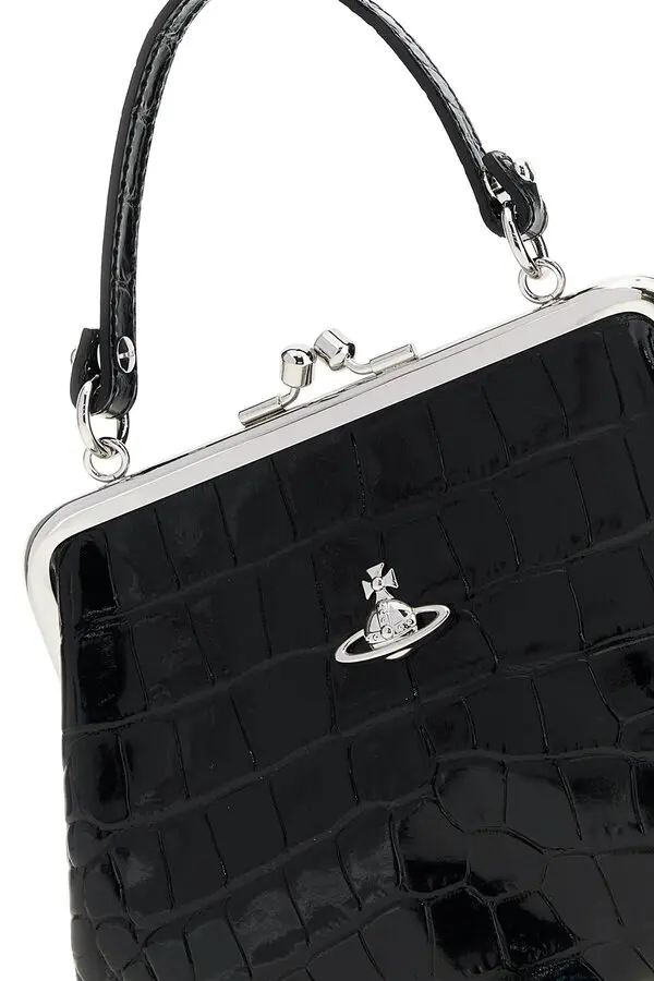 VIVIENNE WESTWOOD Leather Granny Handbag