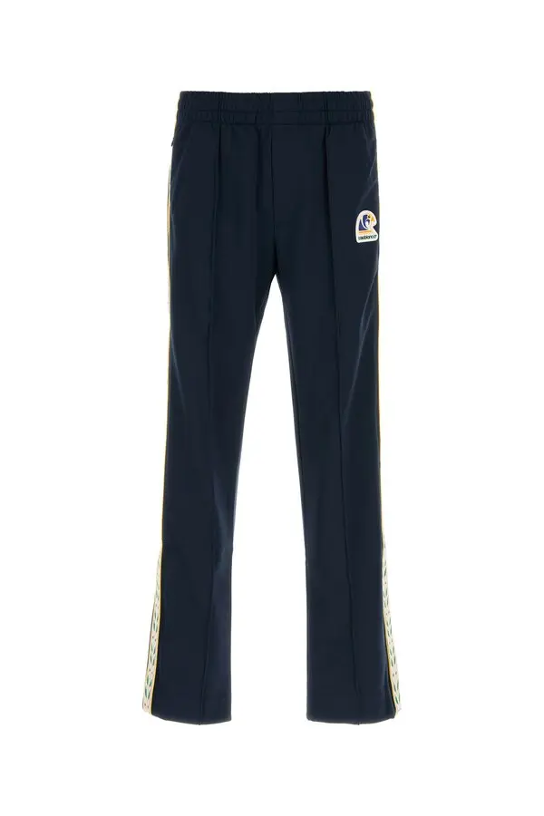 Casablanca Navy Tech Fabric Joggers