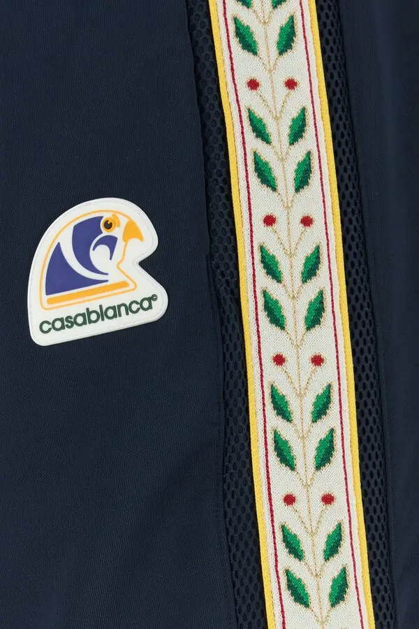 Casablanca Navy Tech Fabric Joggers