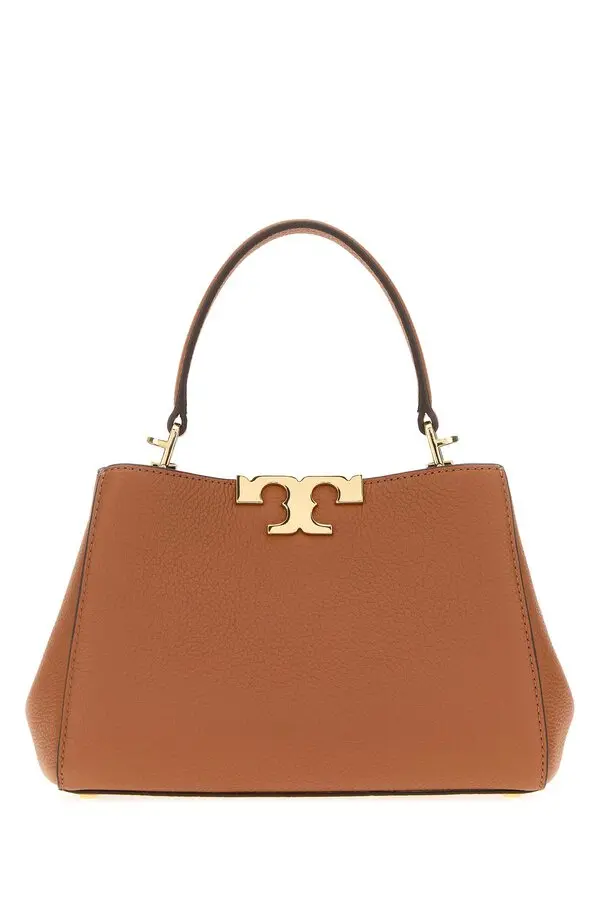 Tory Burch Camel Leather Mini Eleanor Handbag
