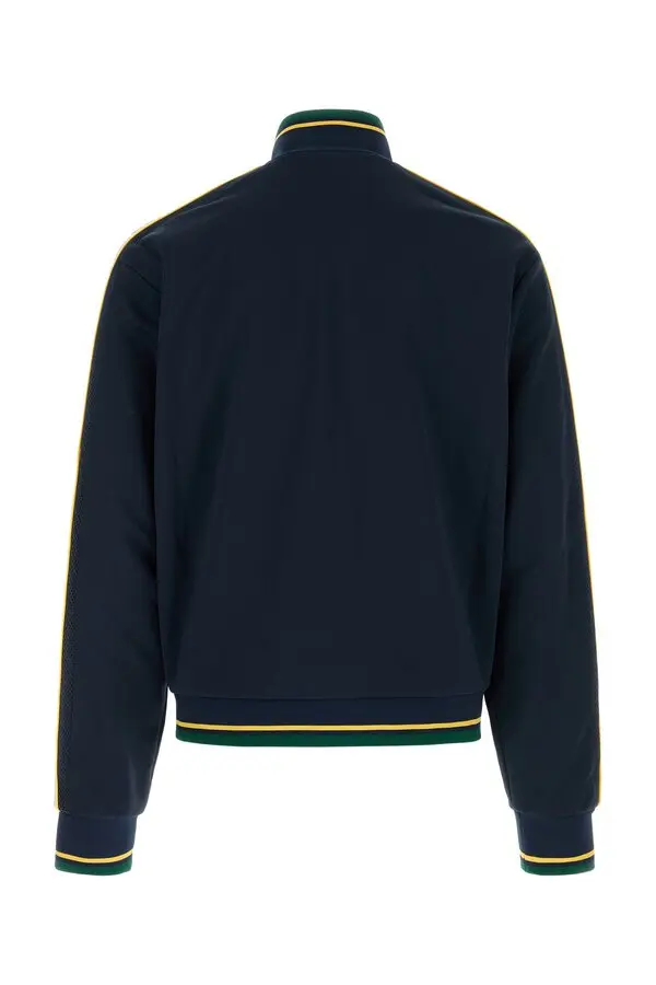 Casablanca Navy Tech Fabric Sweatshirt