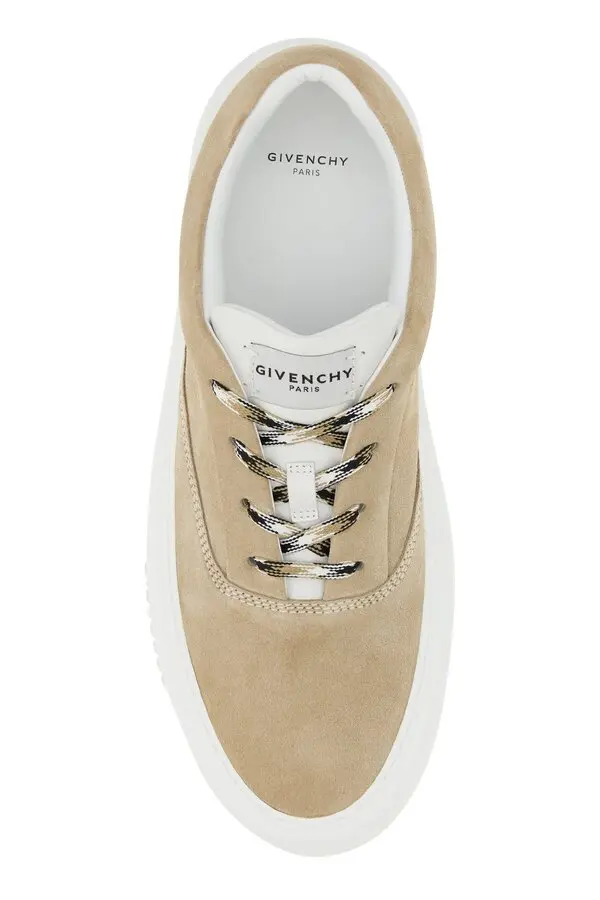 Givenchy Beige Suede New City Sneakers