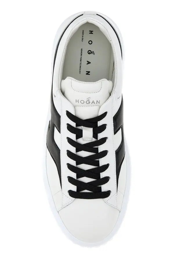 Hogan Leather H-stripes Sneakers