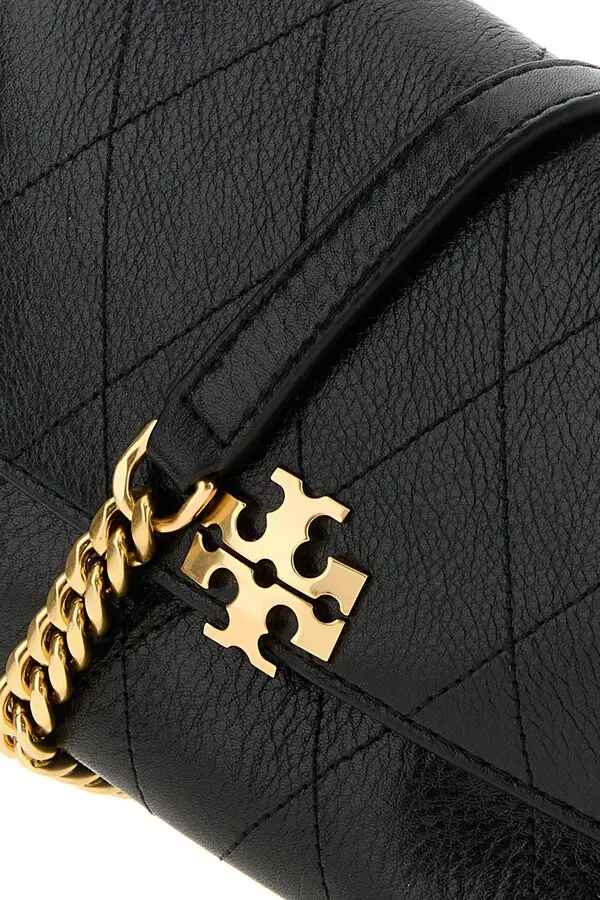 Tory Burch Leather Small Charlie Shoulder Bag