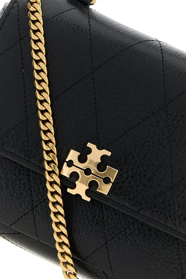 Tory Burch Leather Mini Charlie Handbag