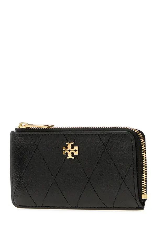 Tory Burch Leather Charlie Card Holder