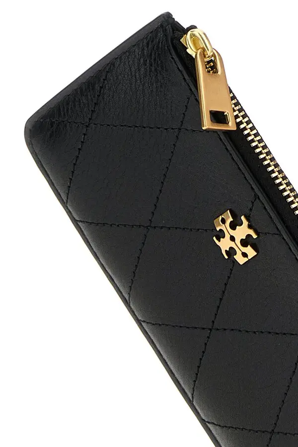 Tory Burch Leather Charlie Card Holder
