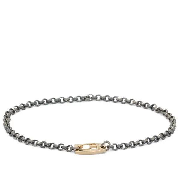 Miansai Rolo Clip Bracelet - Silver/gold