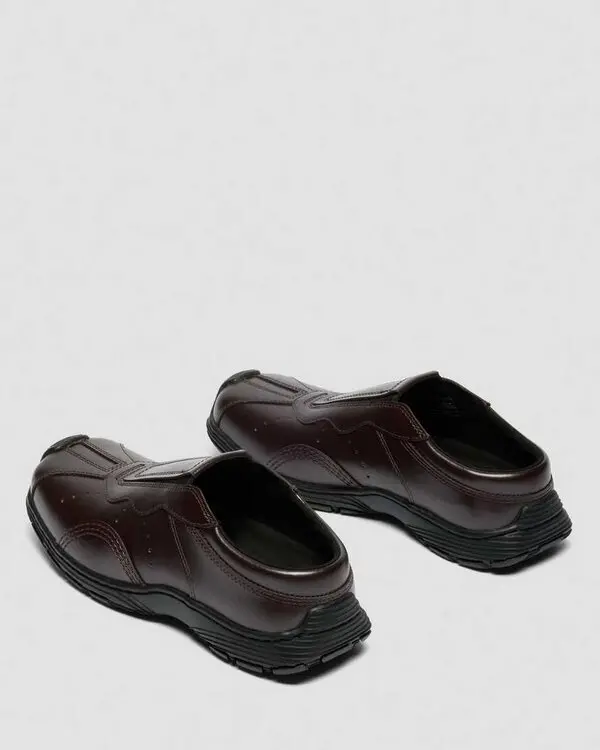 Dr. Martens Aurix Satin Finish Leather Mules