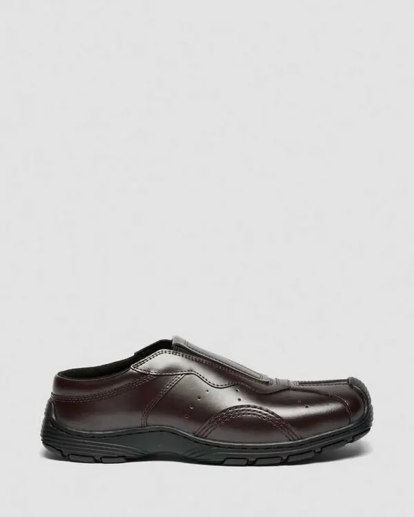 Dr. Martens Aurix Satin Finish Leather Mules