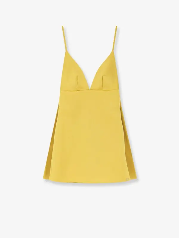 Elisabetta Franchi Satin Mini Dress