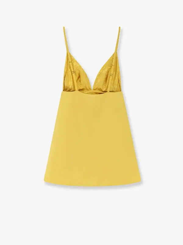 Elisabetta Franchi Satin Mini Dress