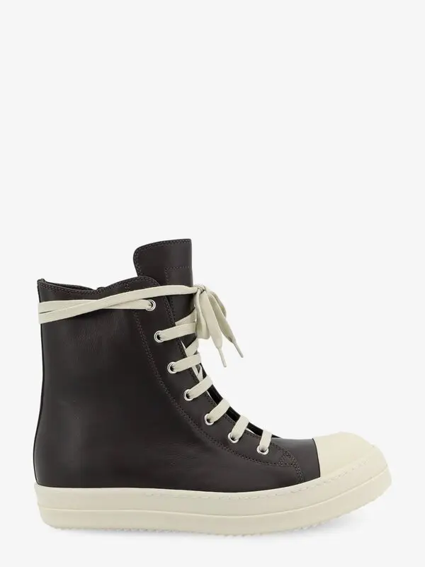 Rick Owens Leather Sneakers