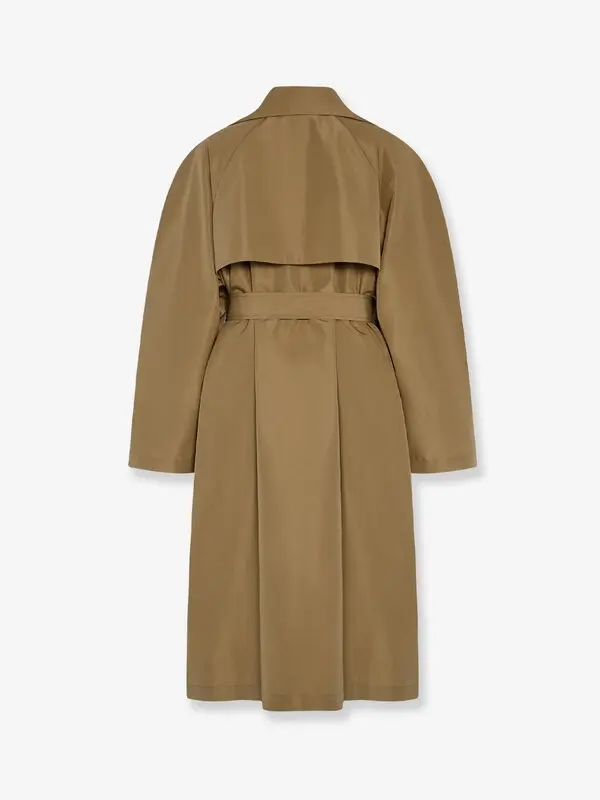 THE ROW Amapola Ultrafine Silk Trench Coat