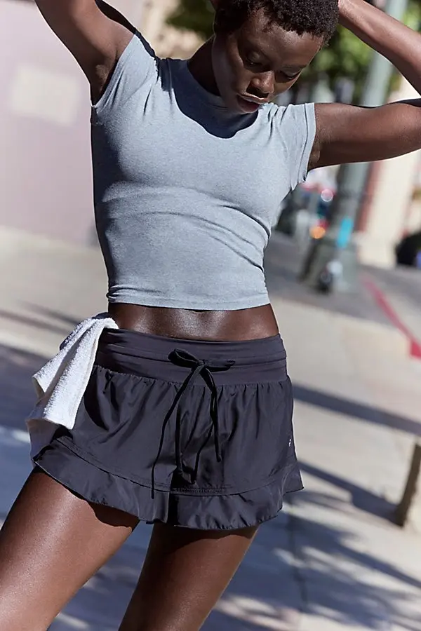 Free People Headstart Shorts - Black