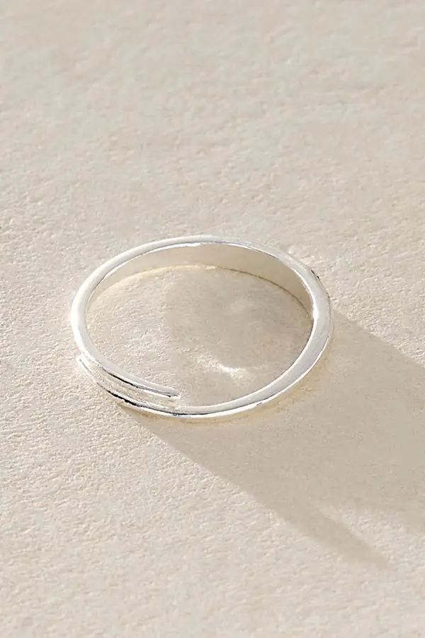 Free People Sandbar Toe Ring - Silver