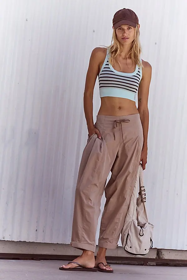 Free People Soft Ridge Pants - Sandy