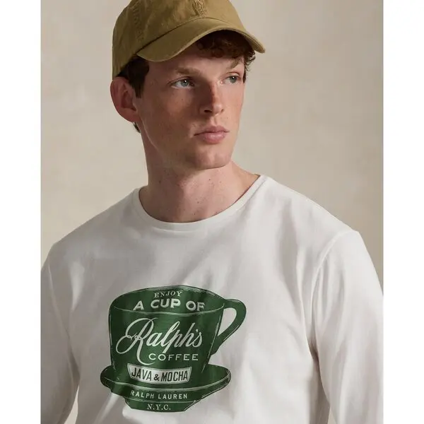 Ralph Lauren Custom Slim Fit ’s Coffee T-shirt