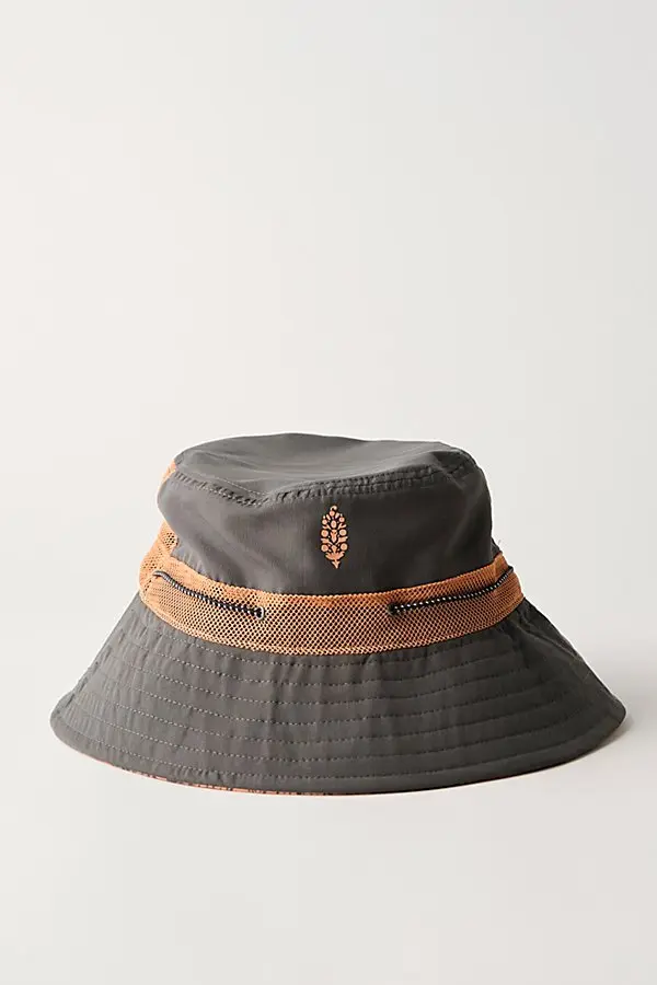 Free People Take A Hike Bucket Hat - Brown Combo