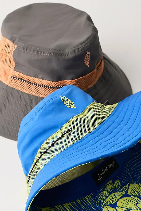 Free People Take A Hike Bucket Hat - Brown Combo