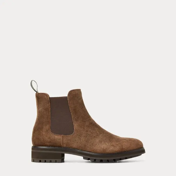 Ralph Lauren Bryson Suede Chelsea Boot