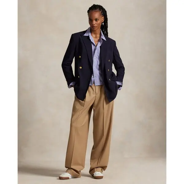 Ralph Lauren Bacall Wool-blend Pant