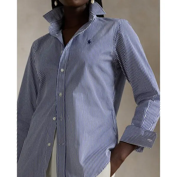 Ralph Lauren Slim Fit Striped Cotton Shirt