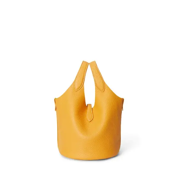 Ralph Lauren Polo Play Leather Small Tote & Crossbody - Mango