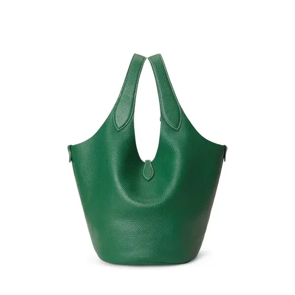Ralph Lauren Polo Play Leather Tote - Juniper