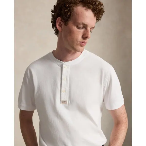 Ralph Lauren Classic Fit Jersey Henley Shirt