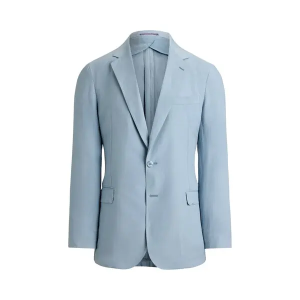 Ralph Lauren Hadley Hand-tailored Silk-linen Jacket