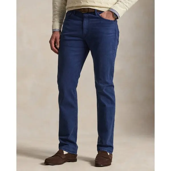 Ralph Lauren Hampton Straight Garment-dyed Jean - Light Navy