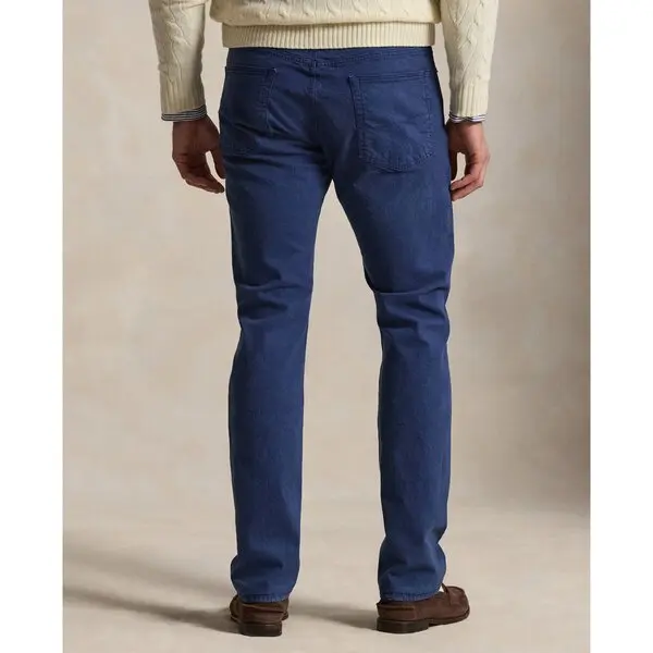 Ralph Lauren Hampton Straight Garment-dyed Jean - Light Navy