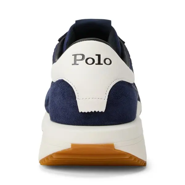 Ralph Lauren Train 89 Suede-paneled Sneaker