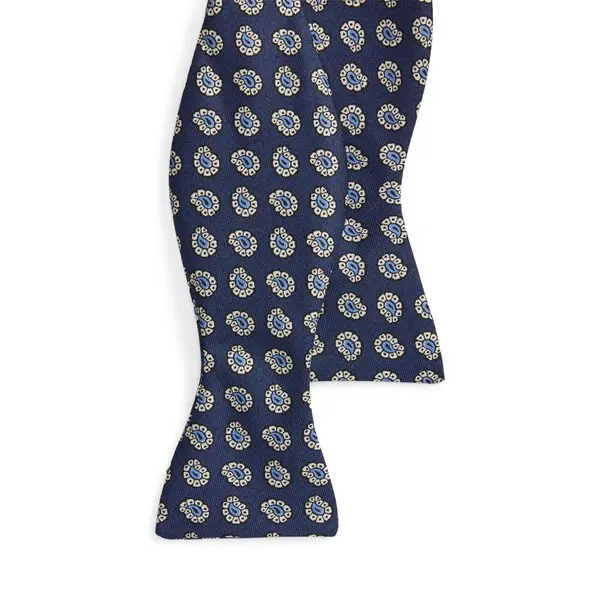 Ralph Lauren Silk Foulard Bow Tie