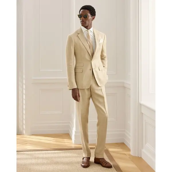 Ralph Lauren Kent Hand-tailored Twill Suit Jacket