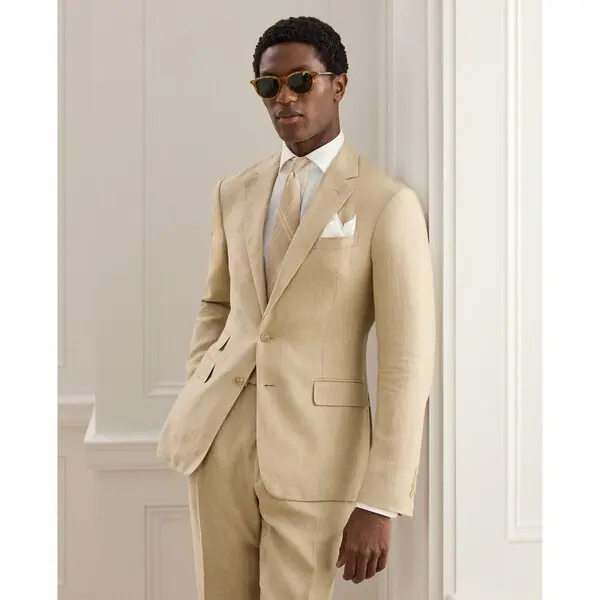 Ralph Lauren Kent Hand-tailored Twill Suit Jacket