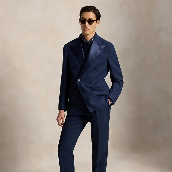 Ralph Lauren Polo Tailored Fit Linen Tuxedo