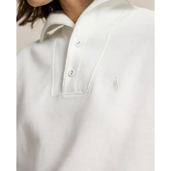 Ralph Lauren Wimbledon Logo Fleece Mockneck