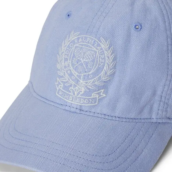 Ralph Lauren Wimbledon Linen Herringbone Cap