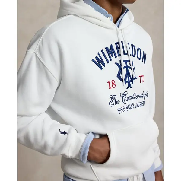 Ralph Lauren Wimbledon Relaxed Fit Graphic Hoodie
