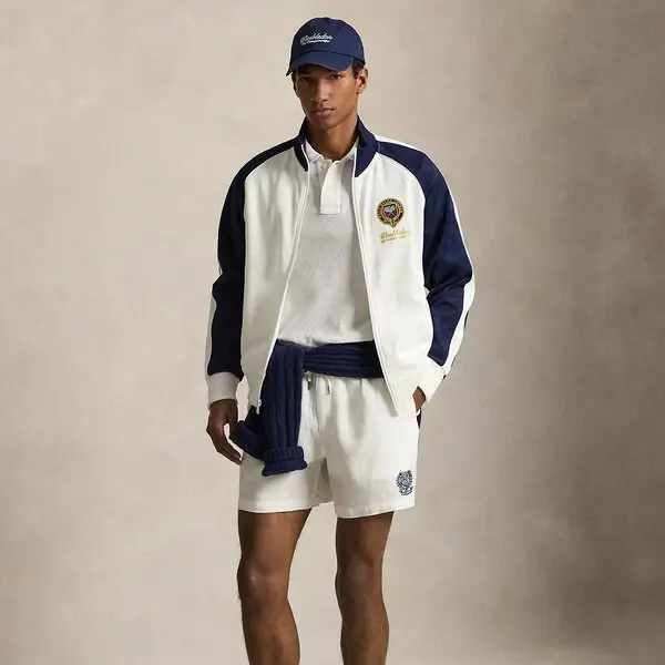 Ralph Lauren Wimbledon 6-inch Linen Short - Ceramic White