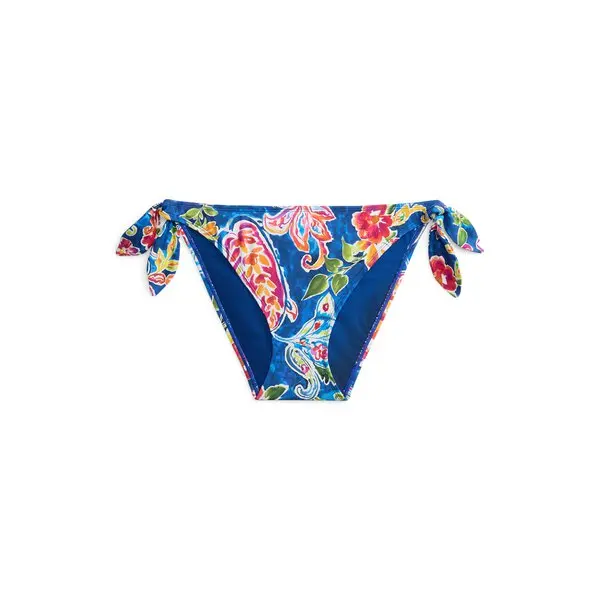 Ralph Lauren Paisley Side-tie Hipster Bikini Bottom